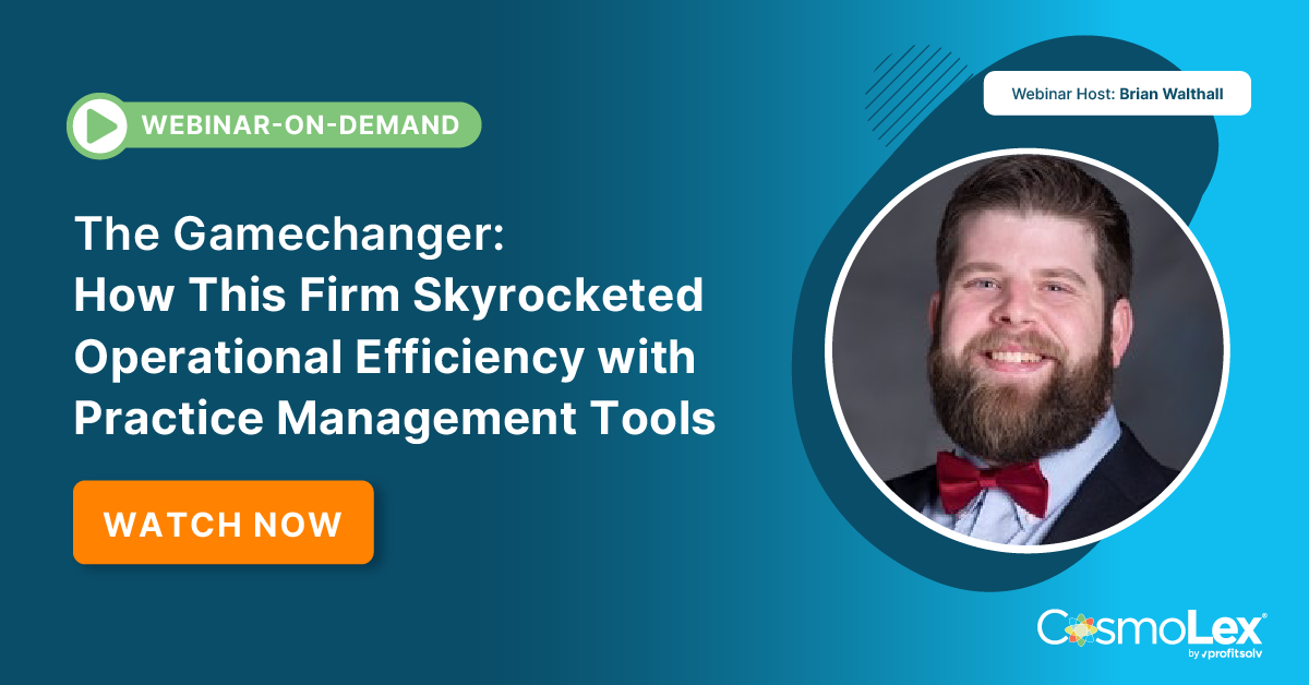 Webinar: The Gamechanger: How This Firm Skyrocketed Operational ...